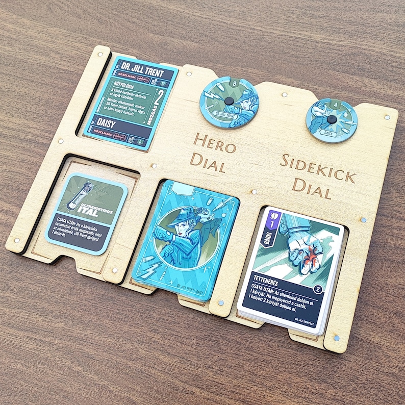 Unmatched Dashboard - Board Game Accessories - Laser Cut Files 3mm ...