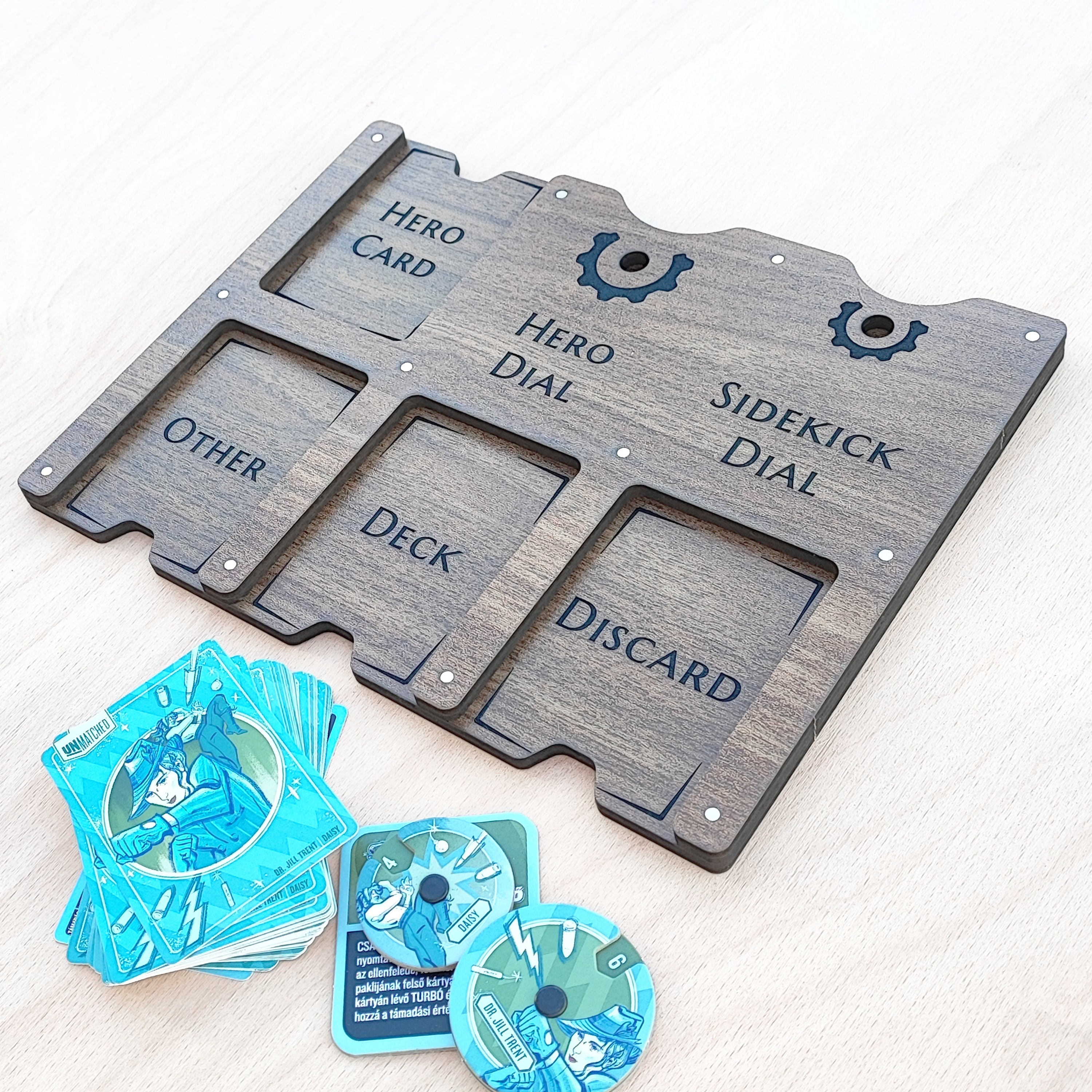 Unmatched Dashboard - Board Game Accessories - Laser Cut Files 3mm ...
