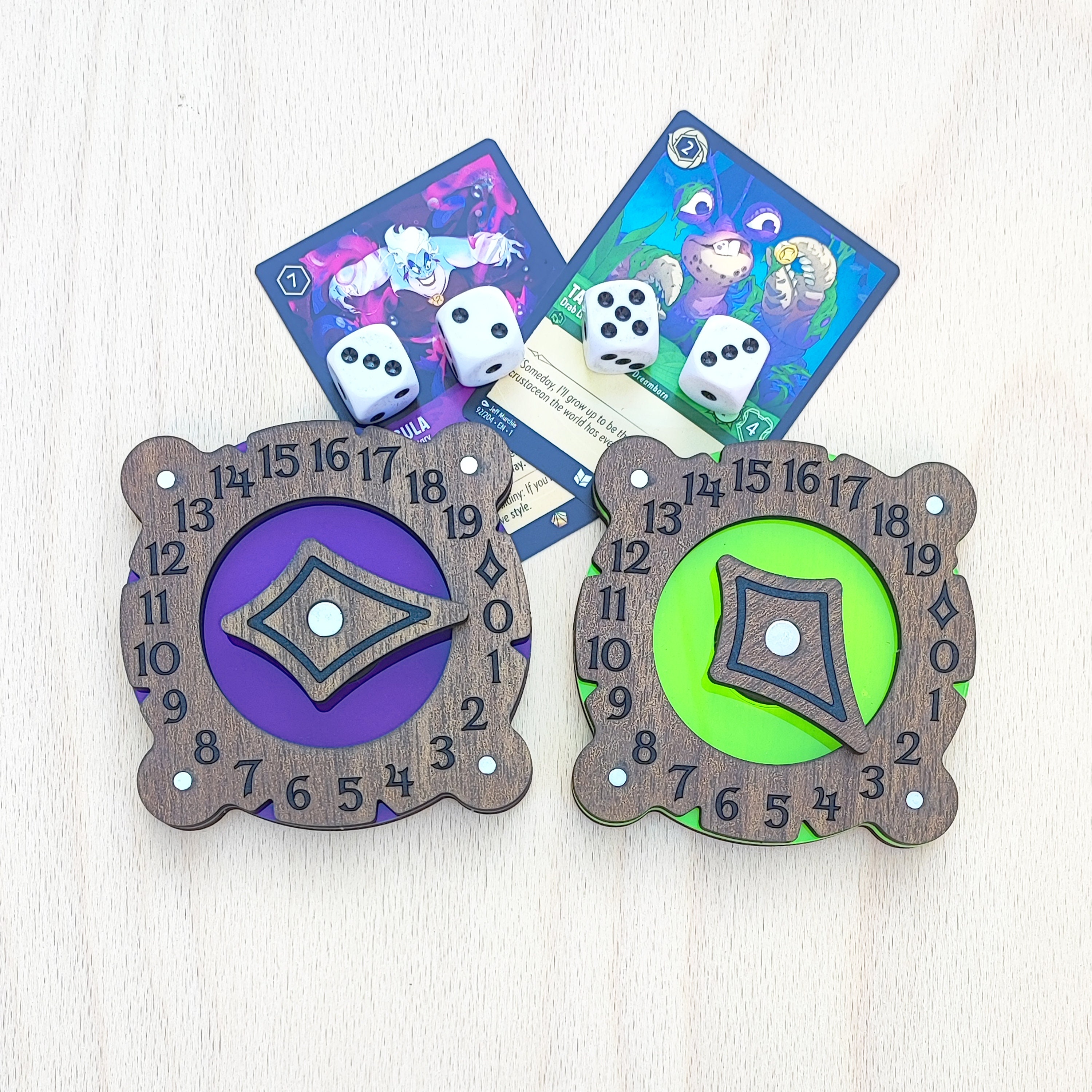 Lorcana Clock Lore Tracker - Laser Cut Files 3mm - Digital Product PDF ...