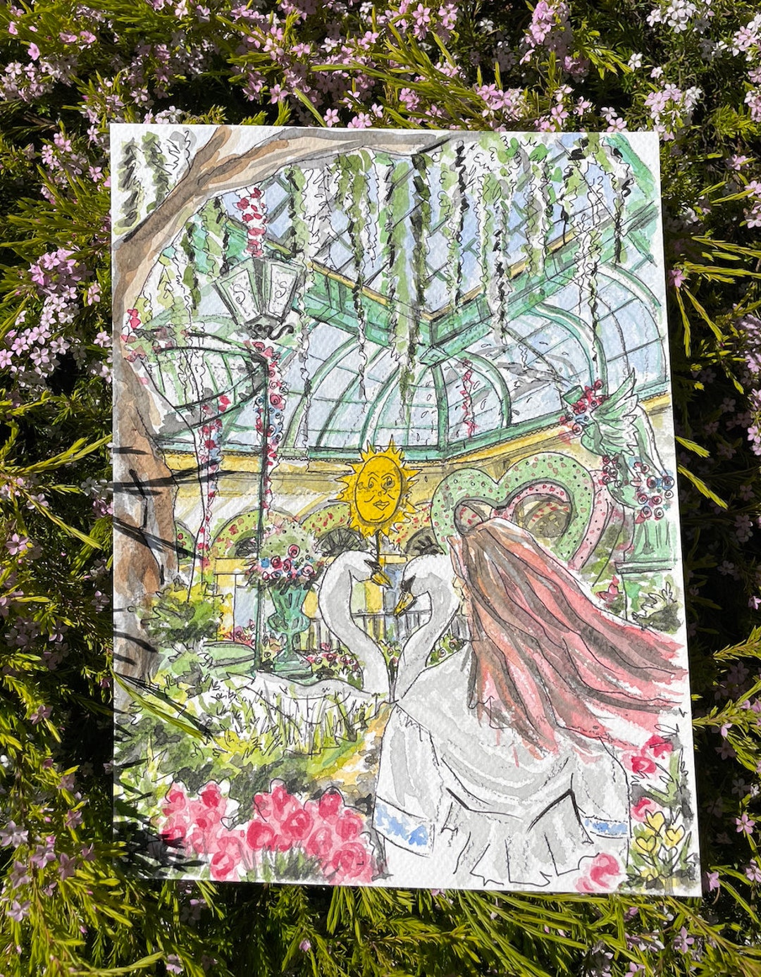 Las Vegas Art, Plant Lovers Gifts, Gifts for Her, Bellagio Conservatory ...