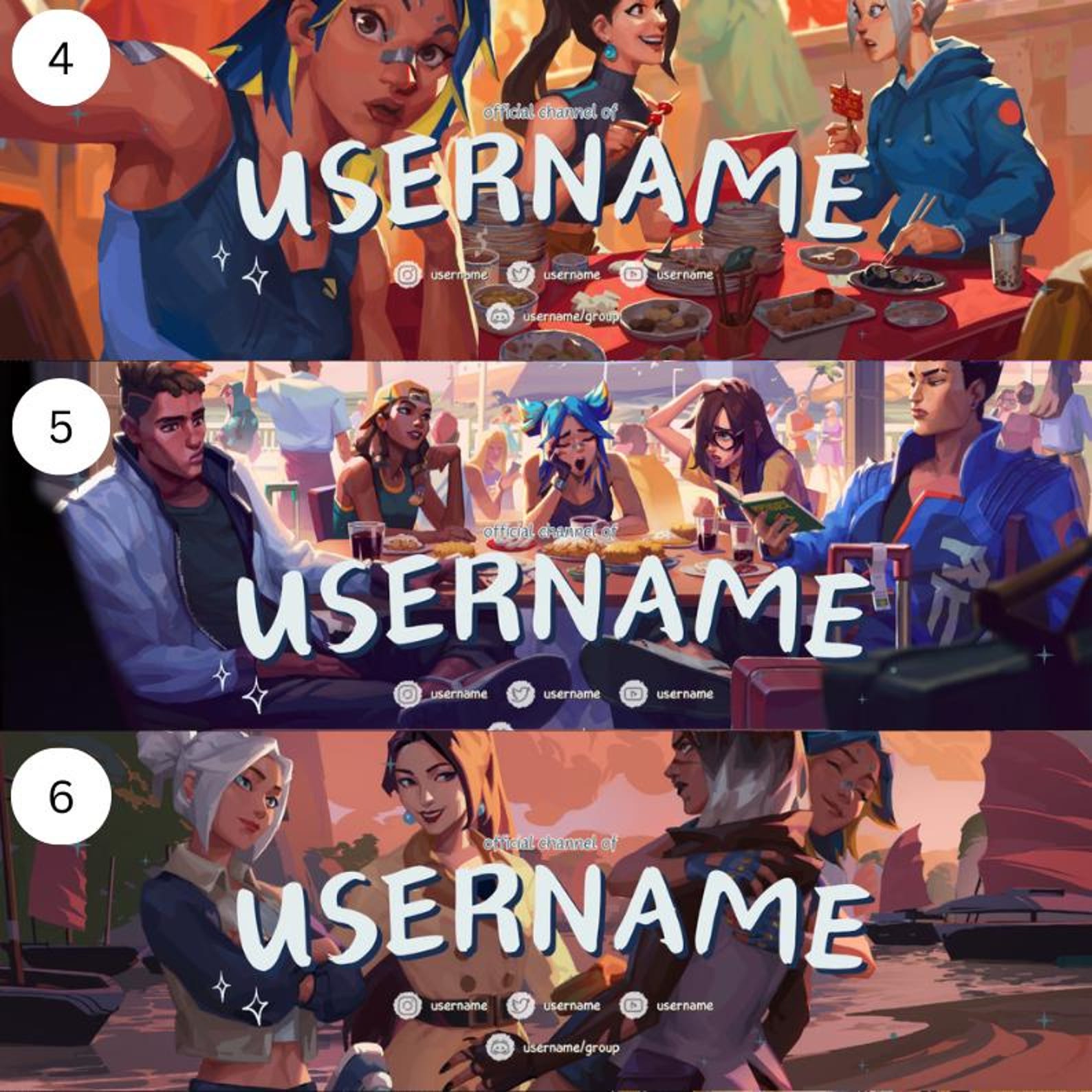 Custom Twitch Banner | VALORANT Banner | Customize Banner | Youtube ...