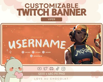 Killjoy valorant Customizable Twitch Banner - Etsy