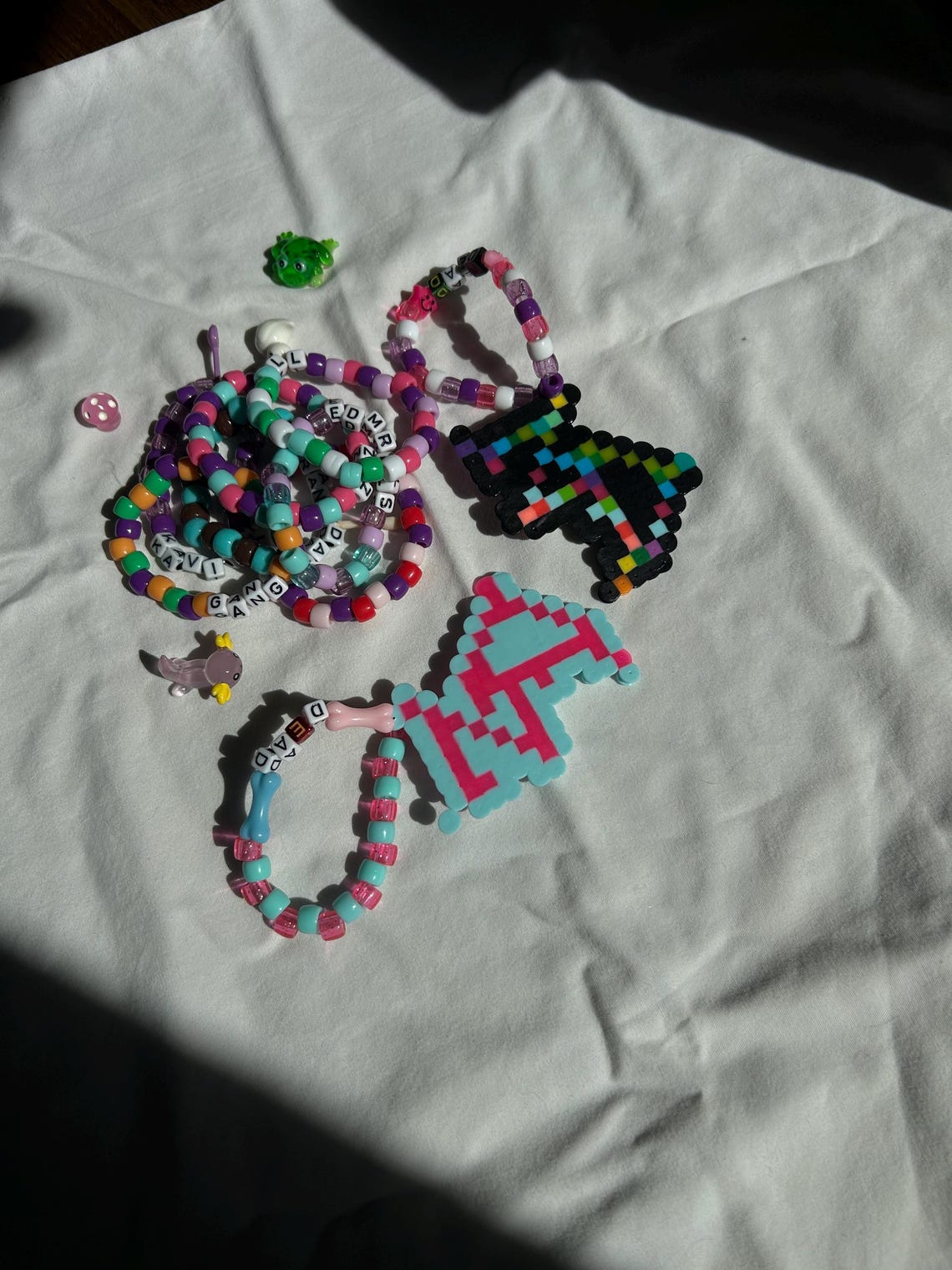 Kandi Starter Kit: Bracelets, Necklace, Trinkets - Etsy