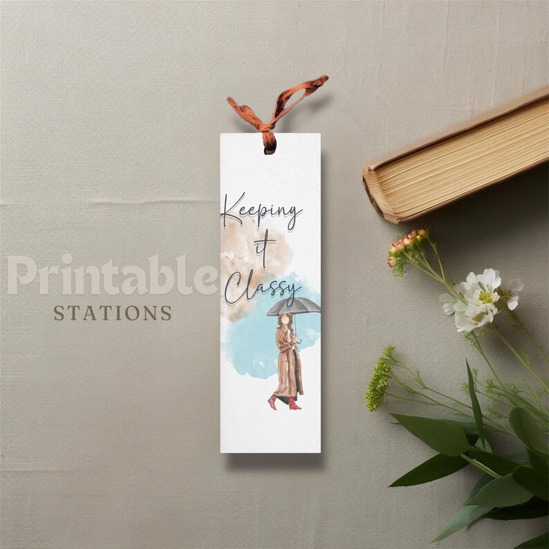 DIY Printable Bookmarks, Autumn Printable Bookmarks, Set of 3 Printable ...