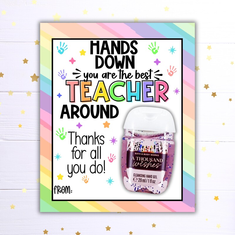 Hands Down Best Around Printable - Etsy