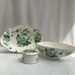 Vintage CROWN Bone China KOWLOON Trio Set, Oval Bowl, Round Lidded ...