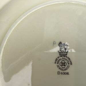 Charles Dickens and Characters Bone China Plate by Royal Doulton D 6306 ...