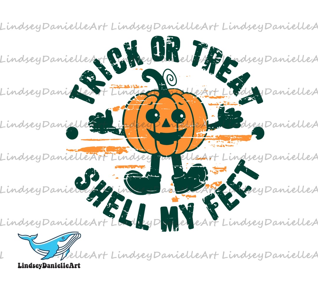 Trick or Treat Smell My Feet SVG - Etsy