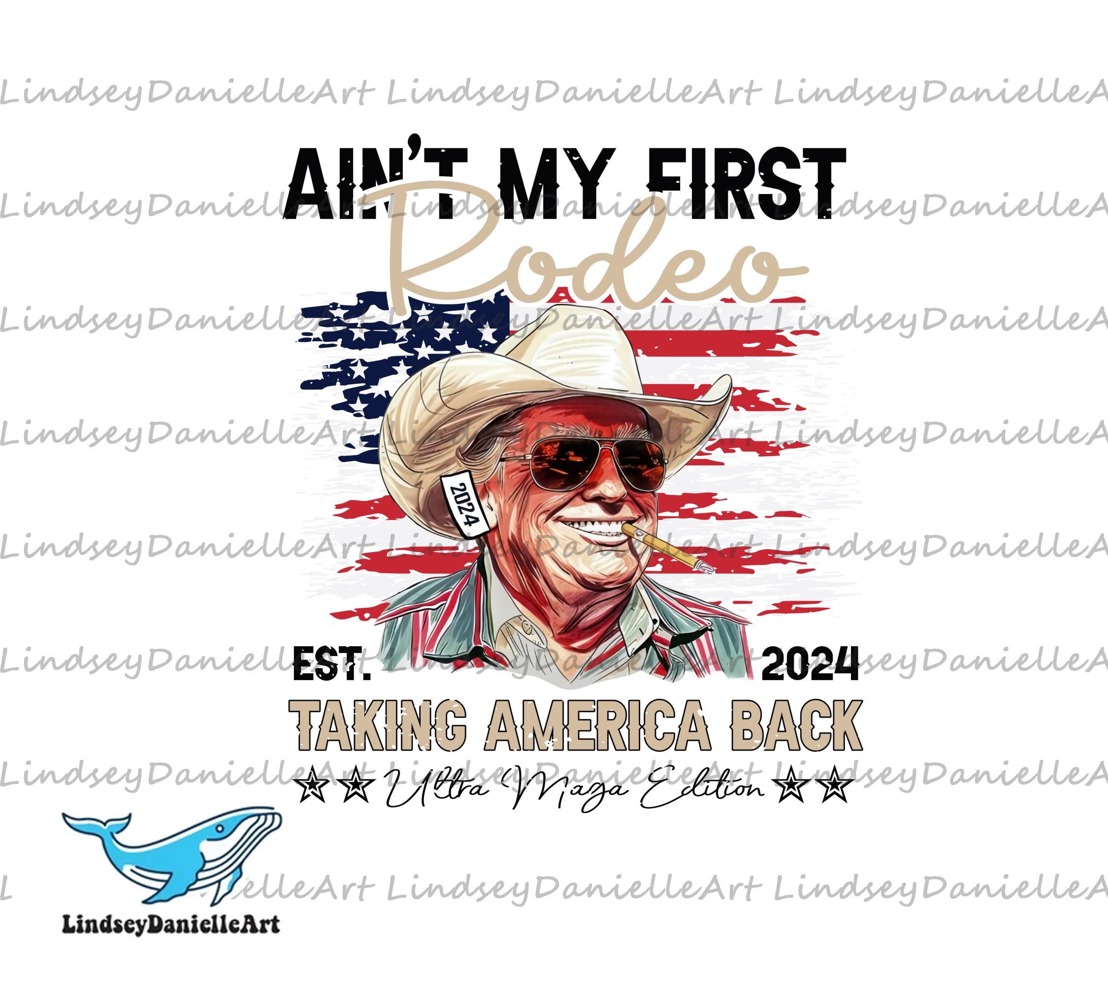 Trump Cowboy Rodeo Png, Trump 2024 Png, Taking America Back Png, Great ...