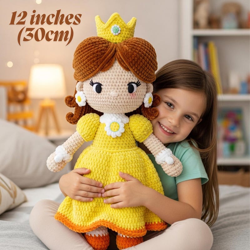 Princess Daisy - Etsy