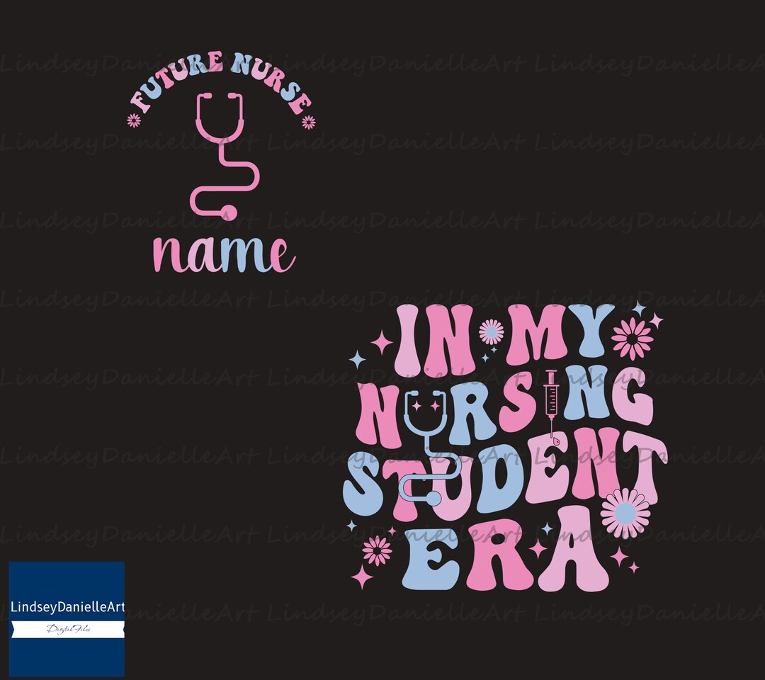 Personalized in My Nursing Student Era Svg - Etsy