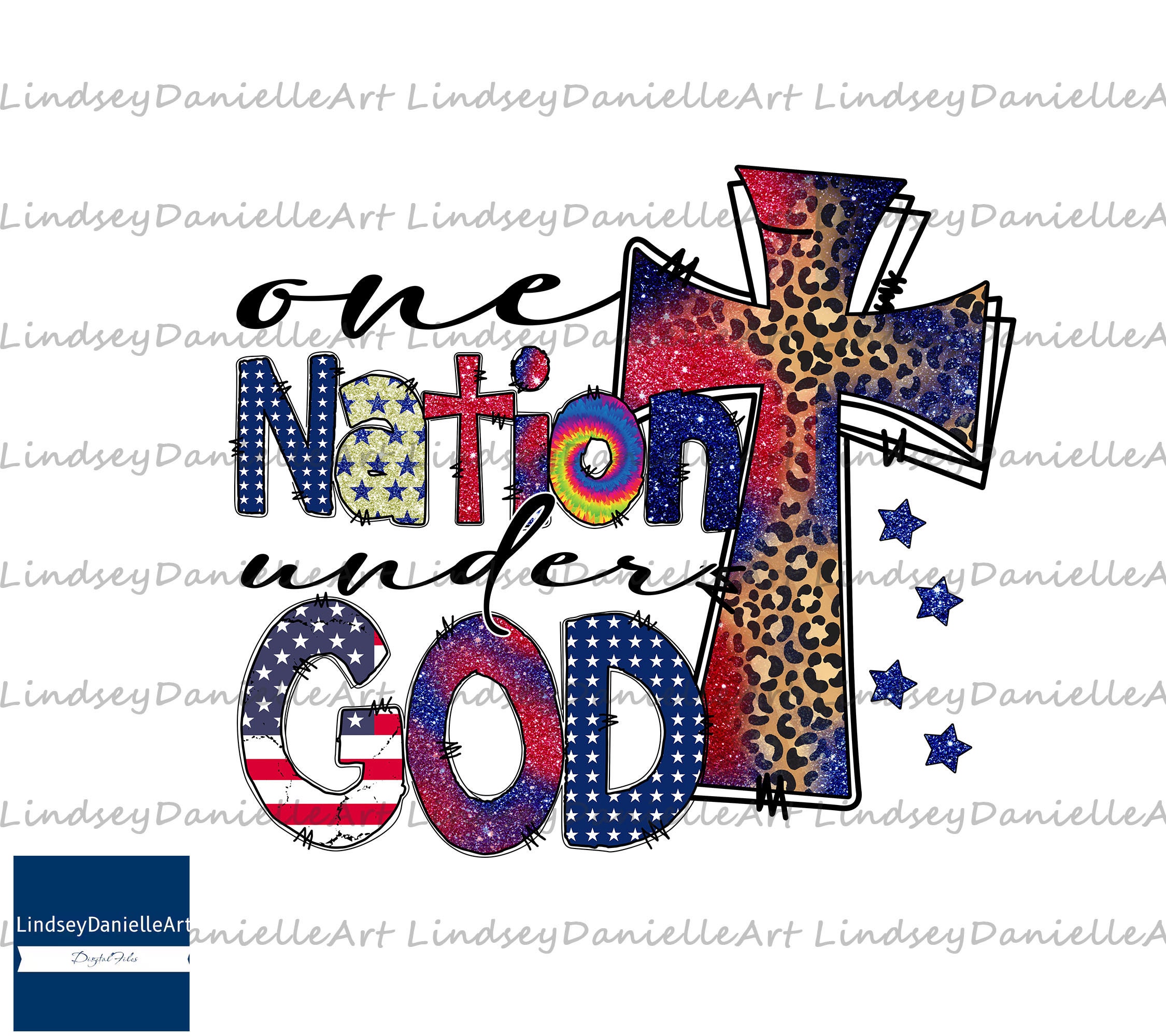 One Nation Under God Png, Independence Day Png, 4th of July Png ...