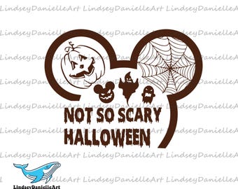 Mickey's Not so Scary Halloween Mickey & Minnie Halloween Digital ...