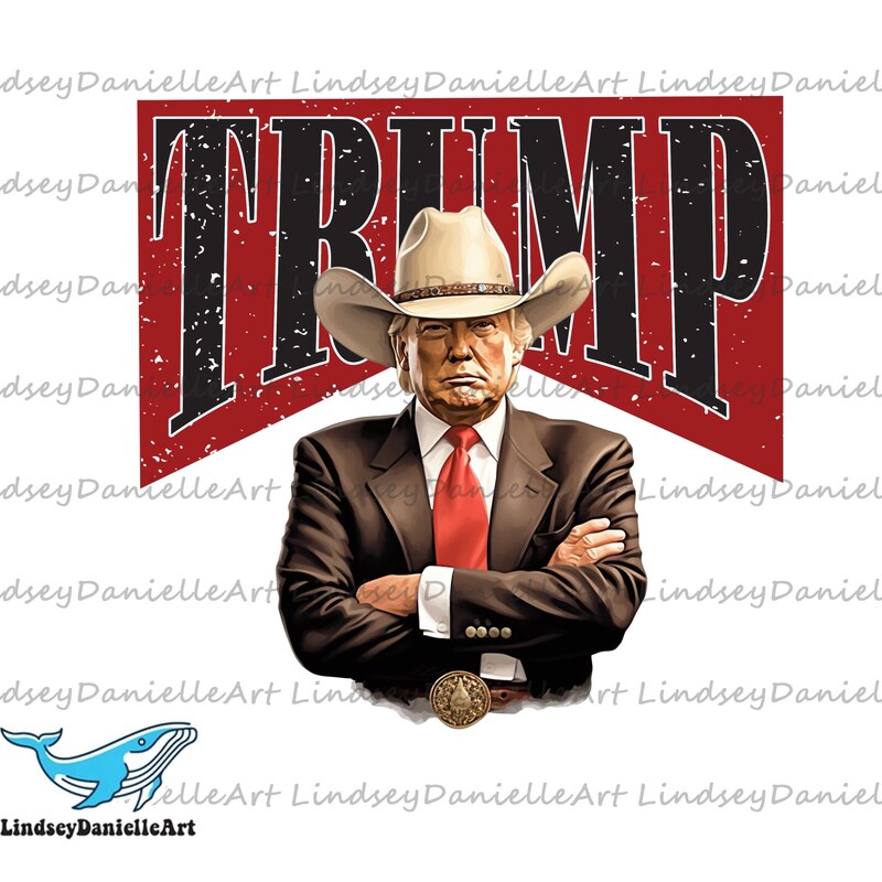 Trump Cowboy Hat - Etsy