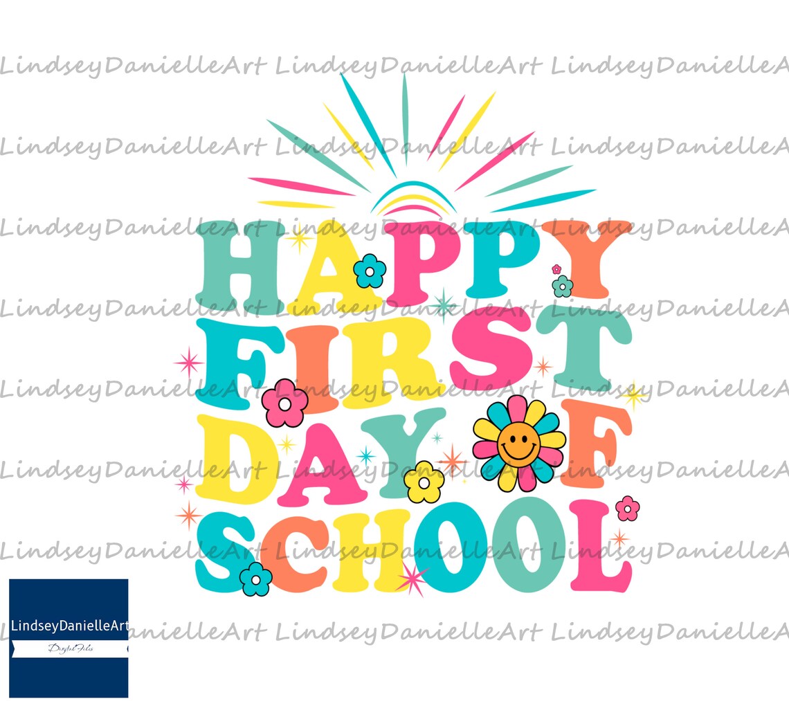 Happy First Day of School Svg, Teacher First Day Shirt Iron on Png ...