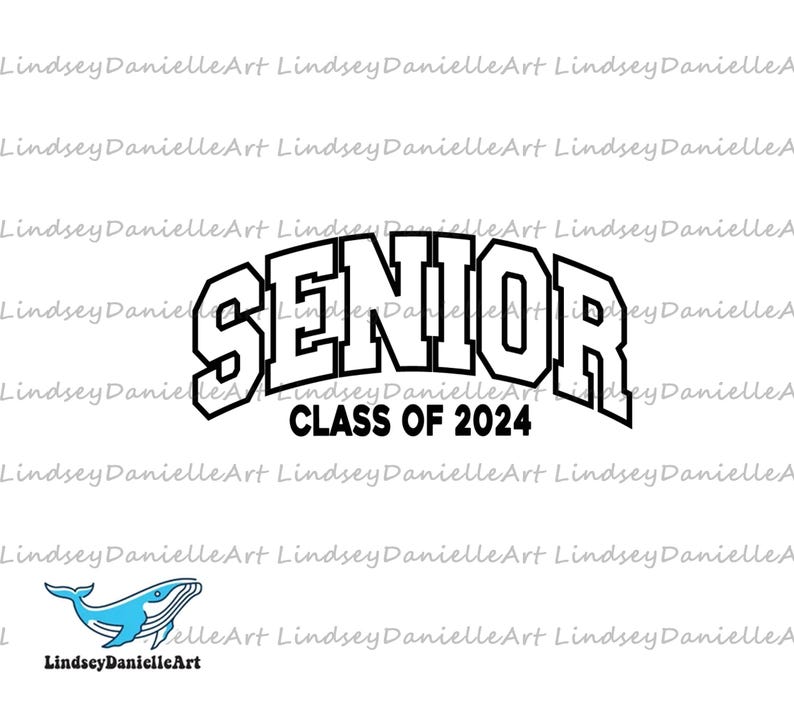 Custom Embroidered Senior Svg, Senior 2024 Svg, Graduation Svg, Class ...