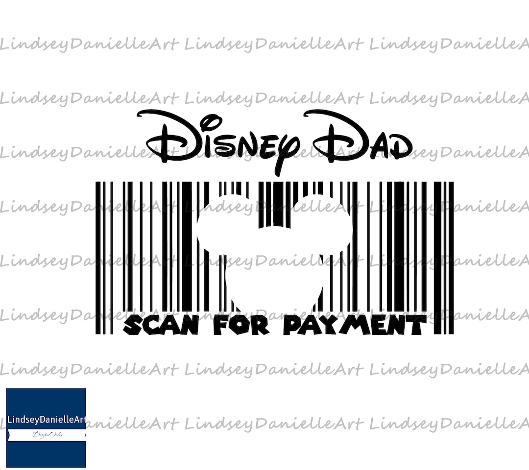 Dad Scan for Payment Svg, Fathers Day Svg, Mouse With Sunglasses Svg ...