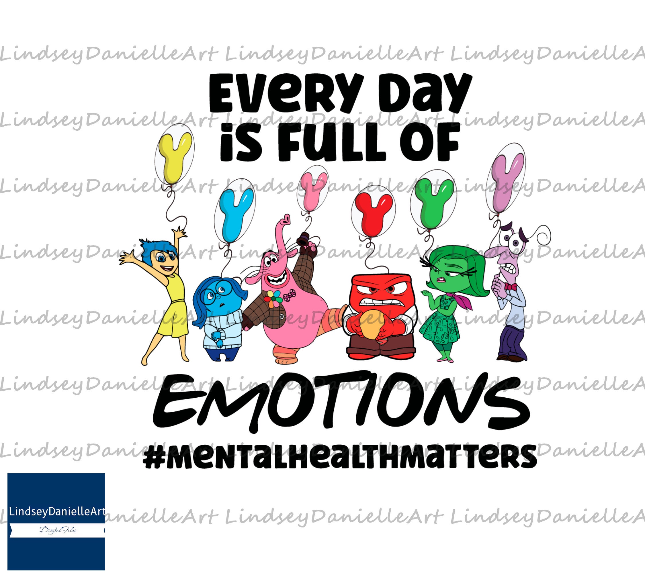 Inside Out Emotions Svg, Inside Out Mental Health Svg Instant Download ...