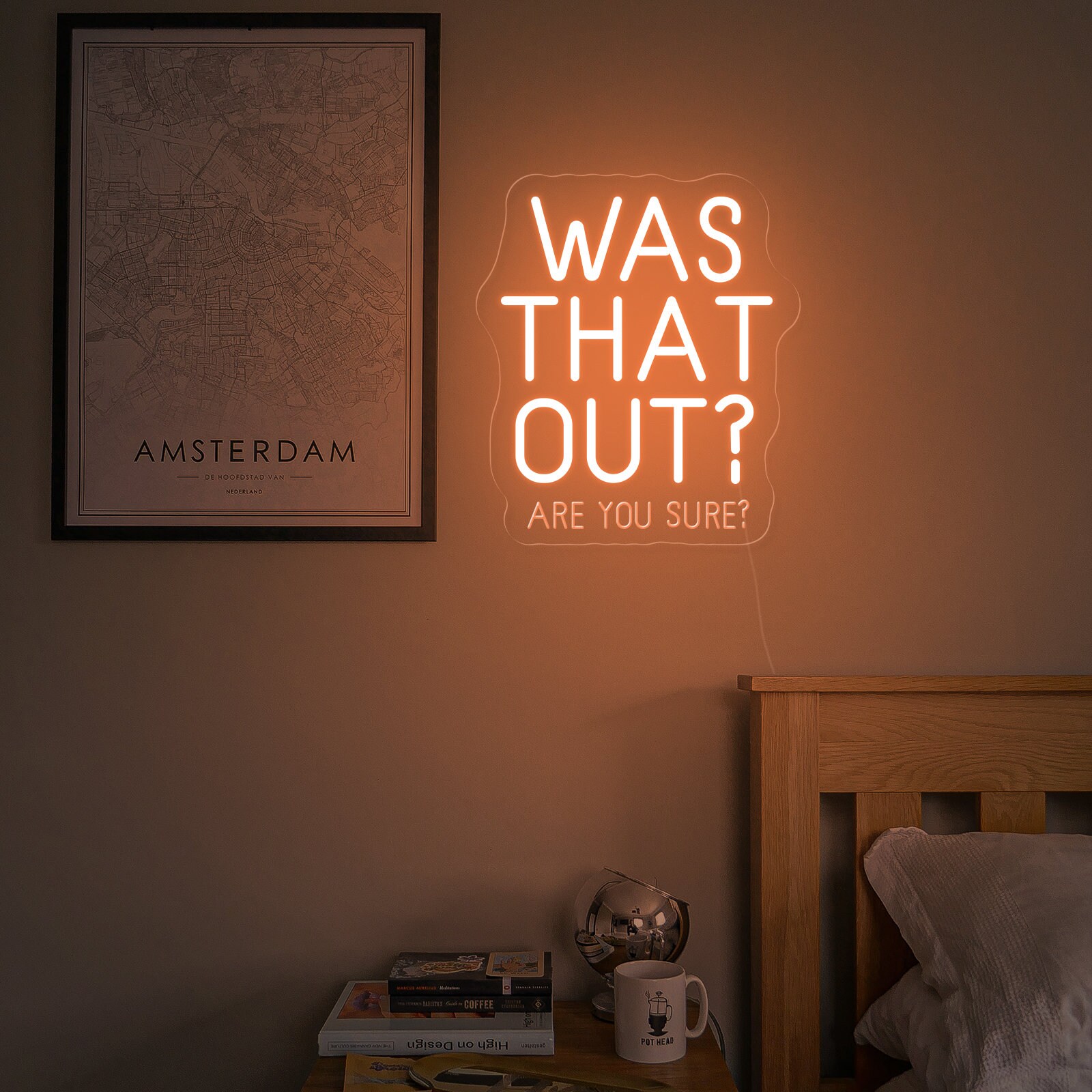 Was That Out Neon Sign,handmade Led Light Sign,personalized Gifts,are ...