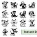 124 Cartoon Mad Dog SVG Bundle: Crazy Dog Breeds Clipart (PNG, DXF) - Etsy