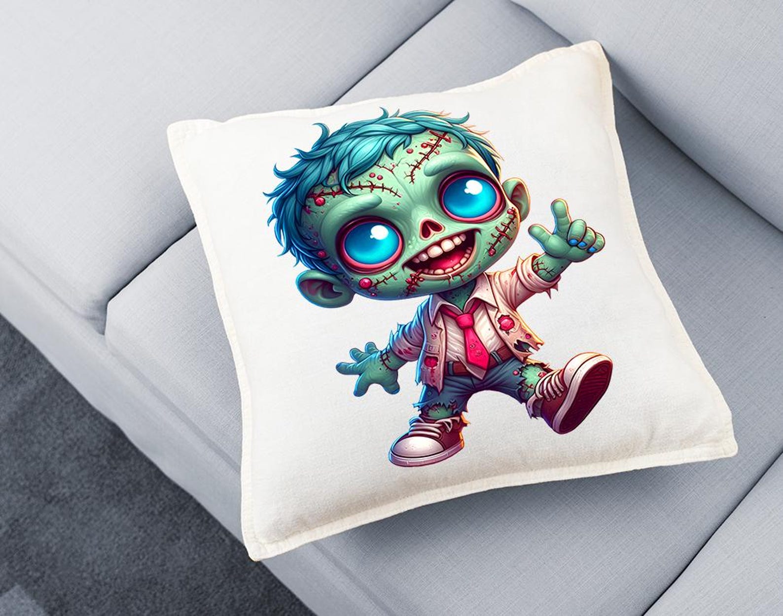 10 Halloween Zombie Clipart, Card Making, Digital Crafting, Halloween ...