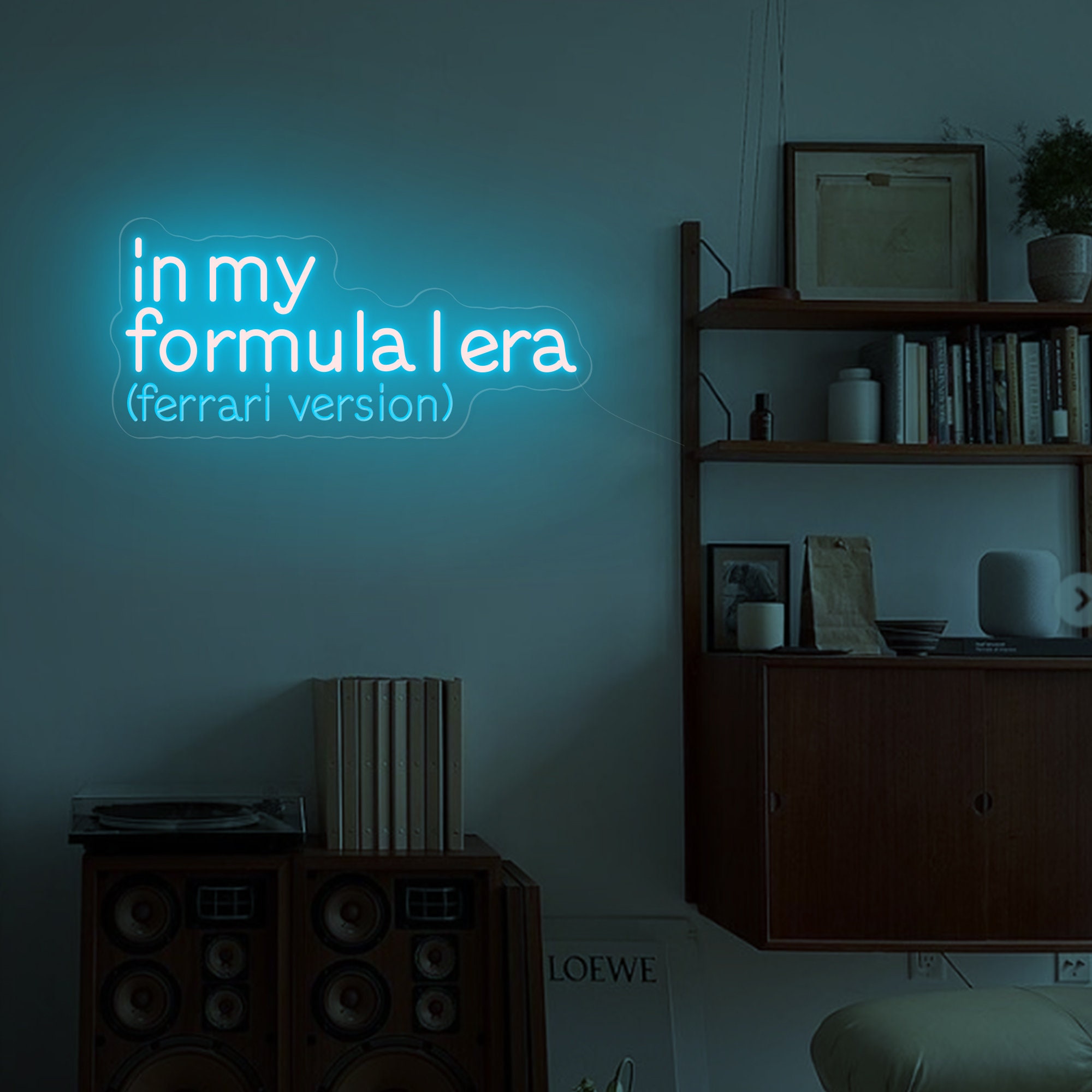 Custom Formula 1 Era Neon Sign in My F1 Era Red Bull, Ferrari, Mclaren ...