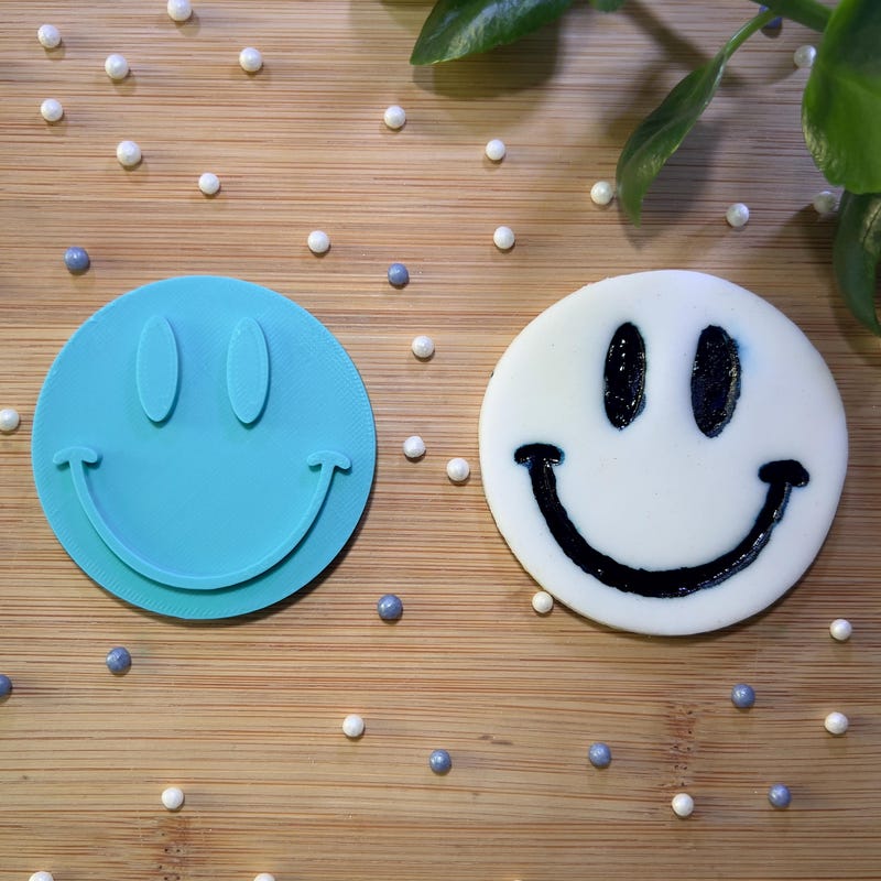 Smiley Cookie Cutter - Etsy