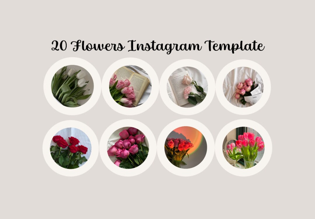 Flowers Instagram Story Highlight Covers |icon Pack, Flowers ...