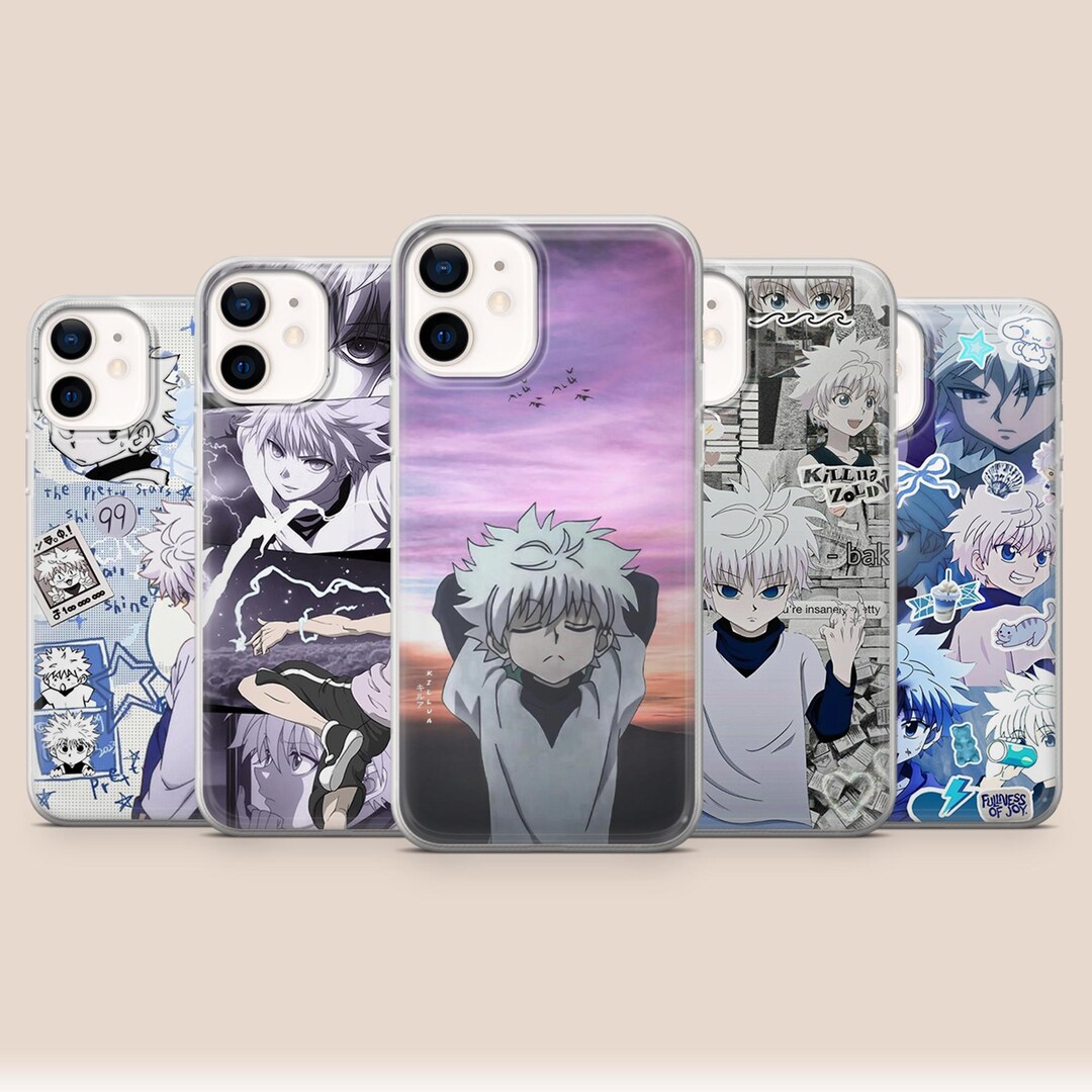 Killua Zoldyck Phone Case Blue Hxh Hunter X Hunter Cover for iPhone 16 ...