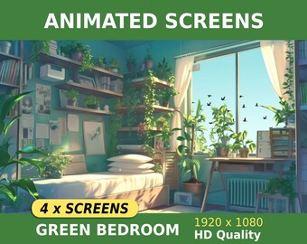 Paris Study Animated Screens, Twitch Overlay, Screens, Overlay ...