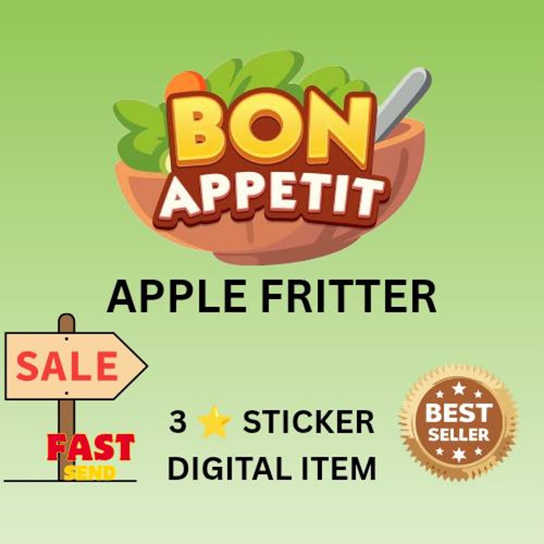 Apple Fritter 3 Star Sticker - Etsy