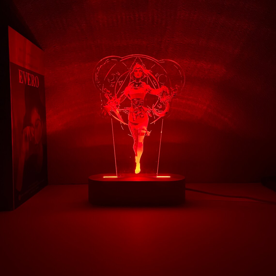 Hades 2 Night Light Lamp, Gift for Gamers, Christmas Gift, Colors ...