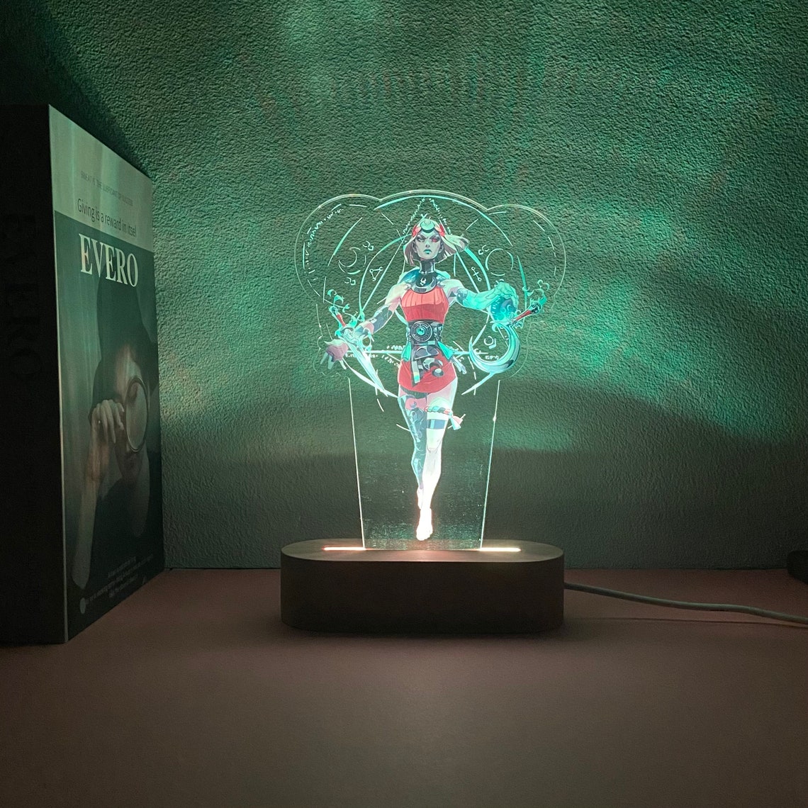 Hades 2 Night Light Lamp, Gift for Gamers, Christmas Gift, Colors ...