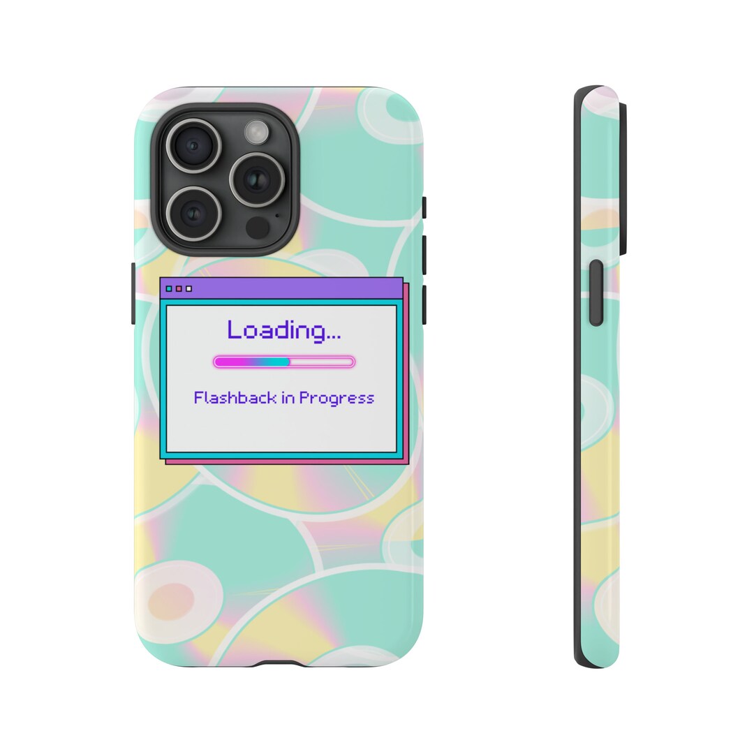 Loading...flashback in Progress Retro Phone Case 90s/early 2000s CD ...