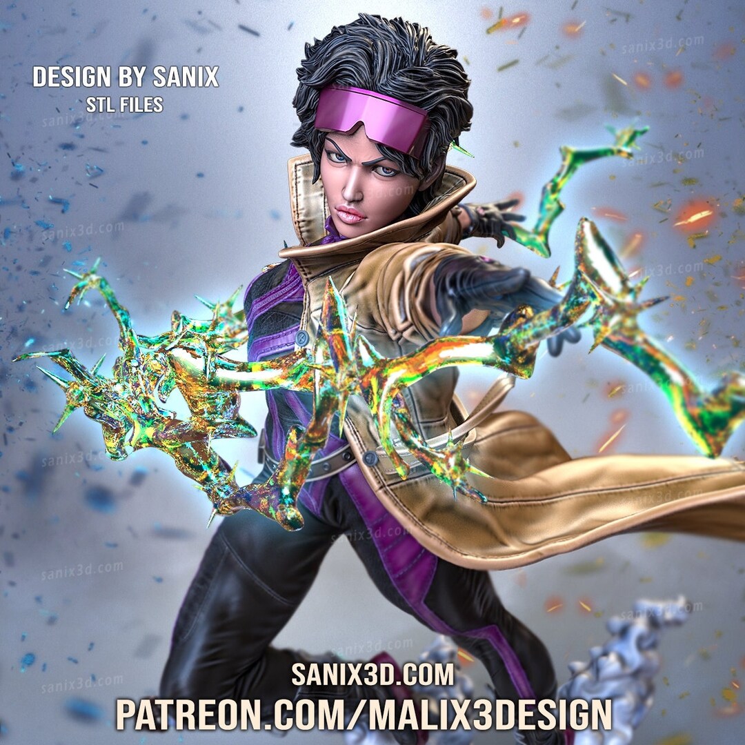 Sanix 3D Jubilee Fanart, Sammelfigur / 3D Miniatur Für Sammler, Vitrine ...