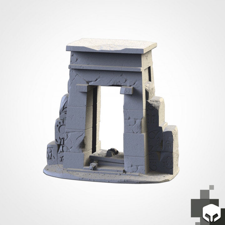 Armies of the Sands Tomb Scenery / 3D Terrain for Wargaming and ...