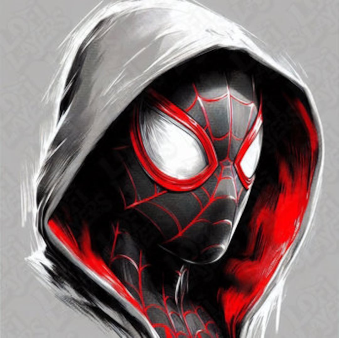 Lofi Layers Miles Morales Hueforge / 3D Printed Painting, 3D Painted ...