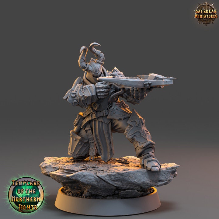 Daybreak Miniatures templars of the Northern Lights Pack Part 1 / 3D ...