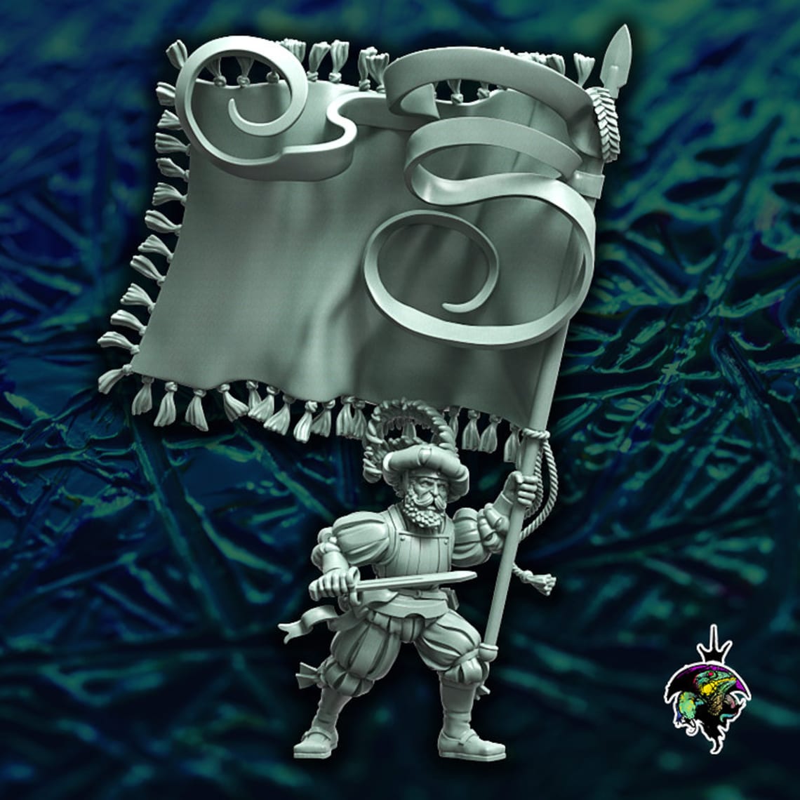 Reptilian Overlords Holy Reptilian Empire landsknecht Spears & Halberds ...