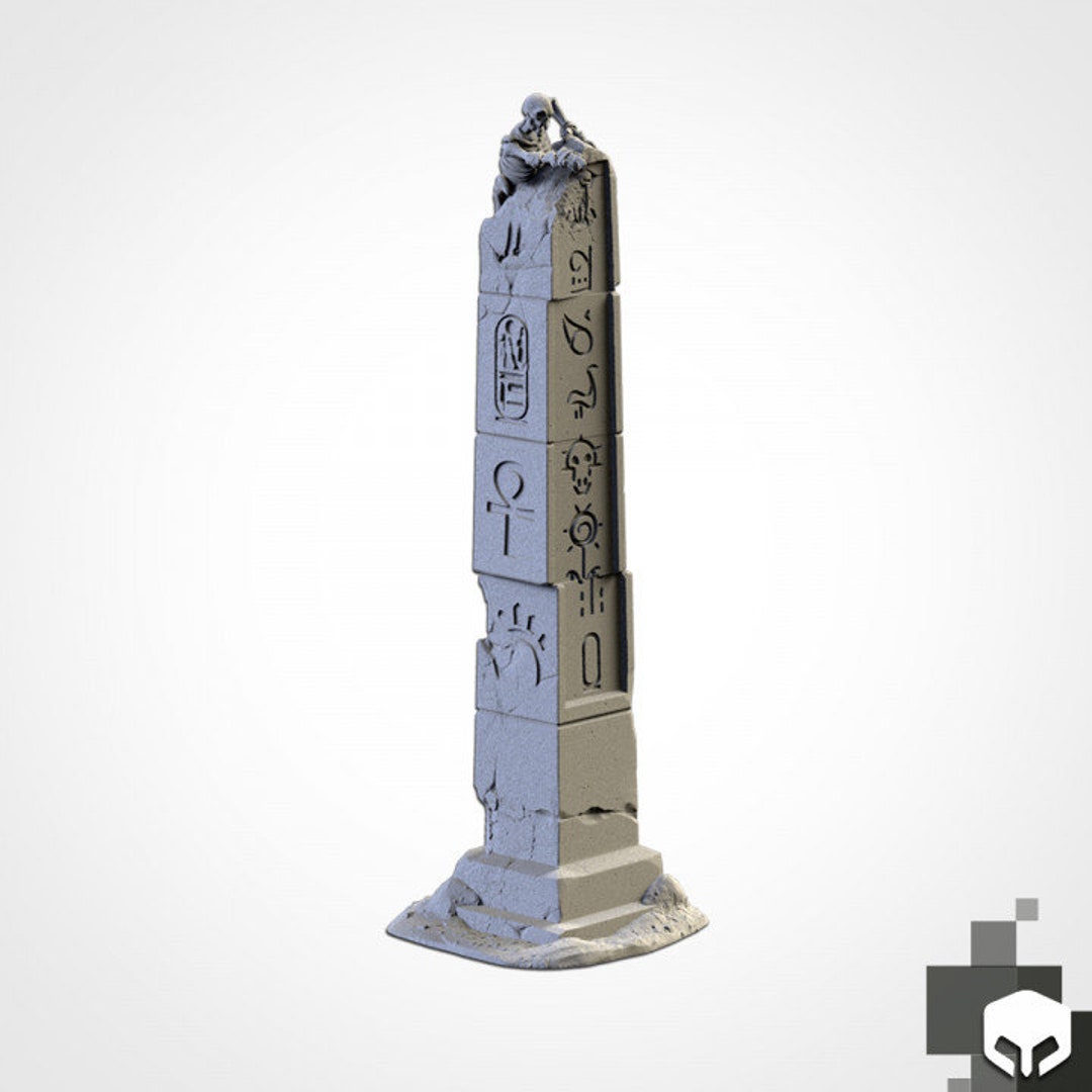 Armies of the Sands Tomb Scenery / 3D Terrain for Wargaming and ...