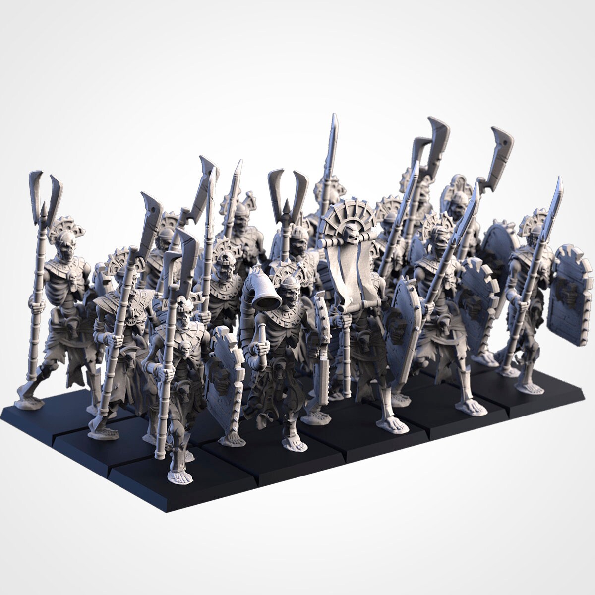Armies of the Sands Tomb Guards / 3D Miniatures for Wargaming and ...