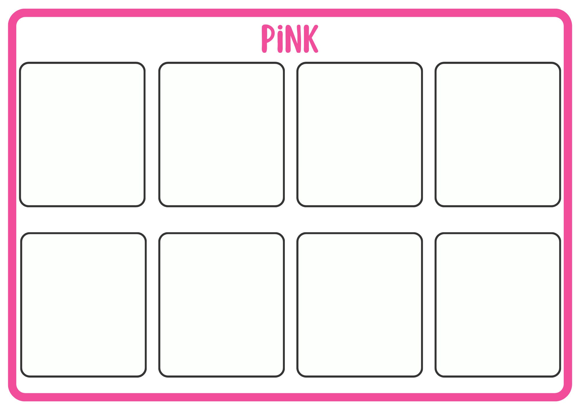 Color Sorting Matching Game for Kids, Printable Pdf - Etsy