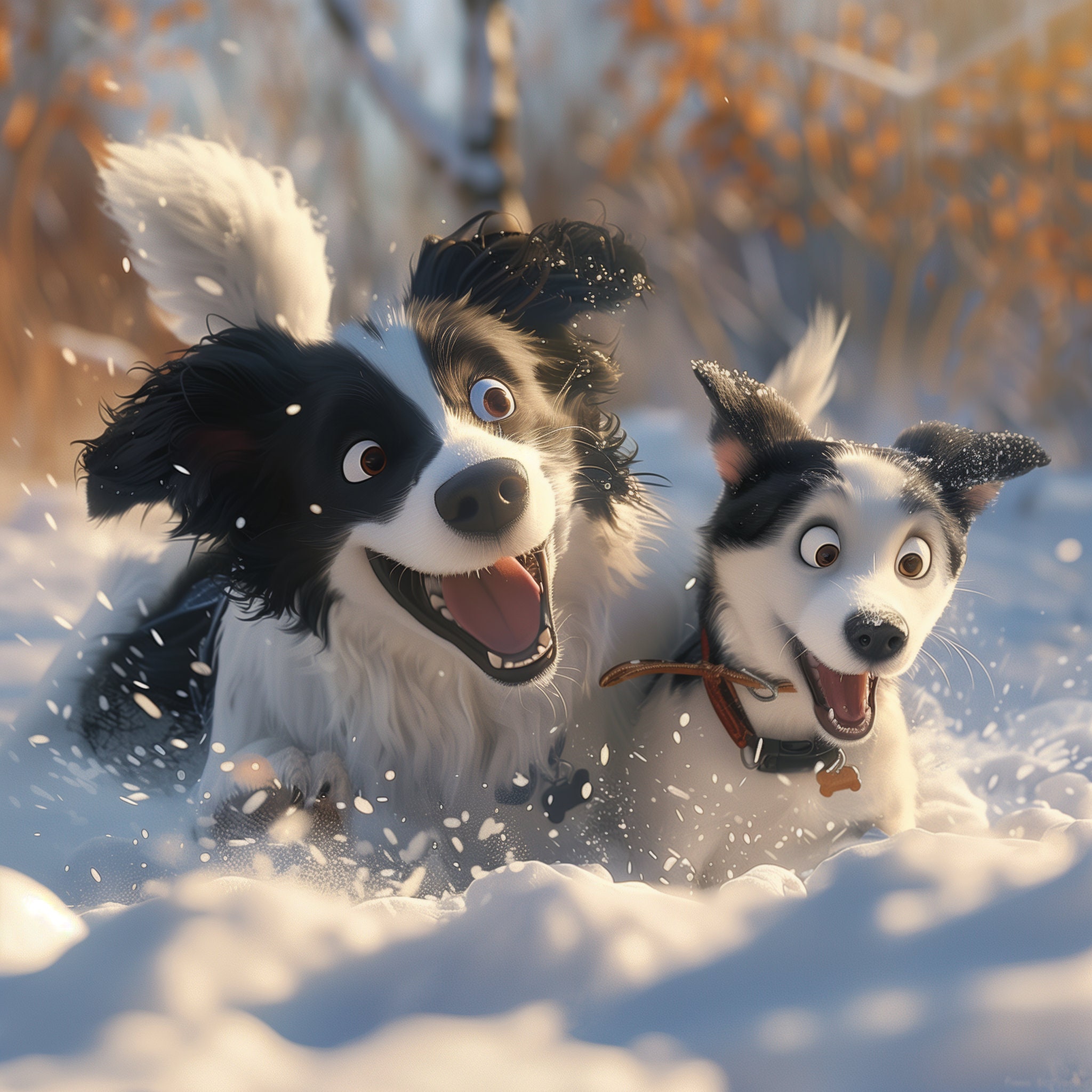 AI Generated Animated Pictures of Pets - Etsy