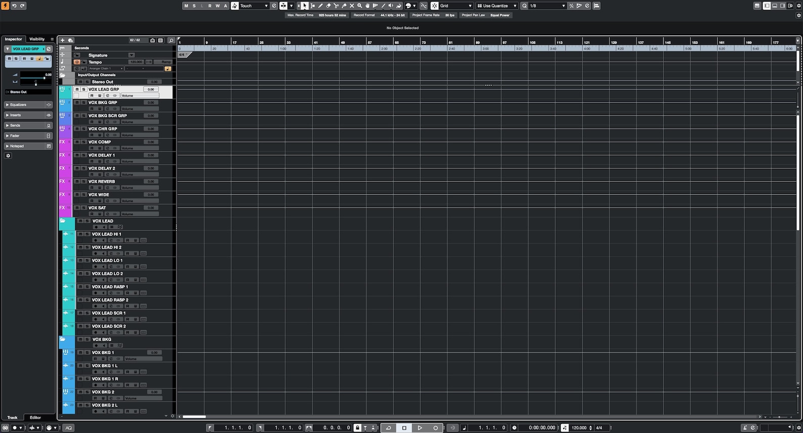 Cubase Recording Templates: Complete Pack - Etsy
