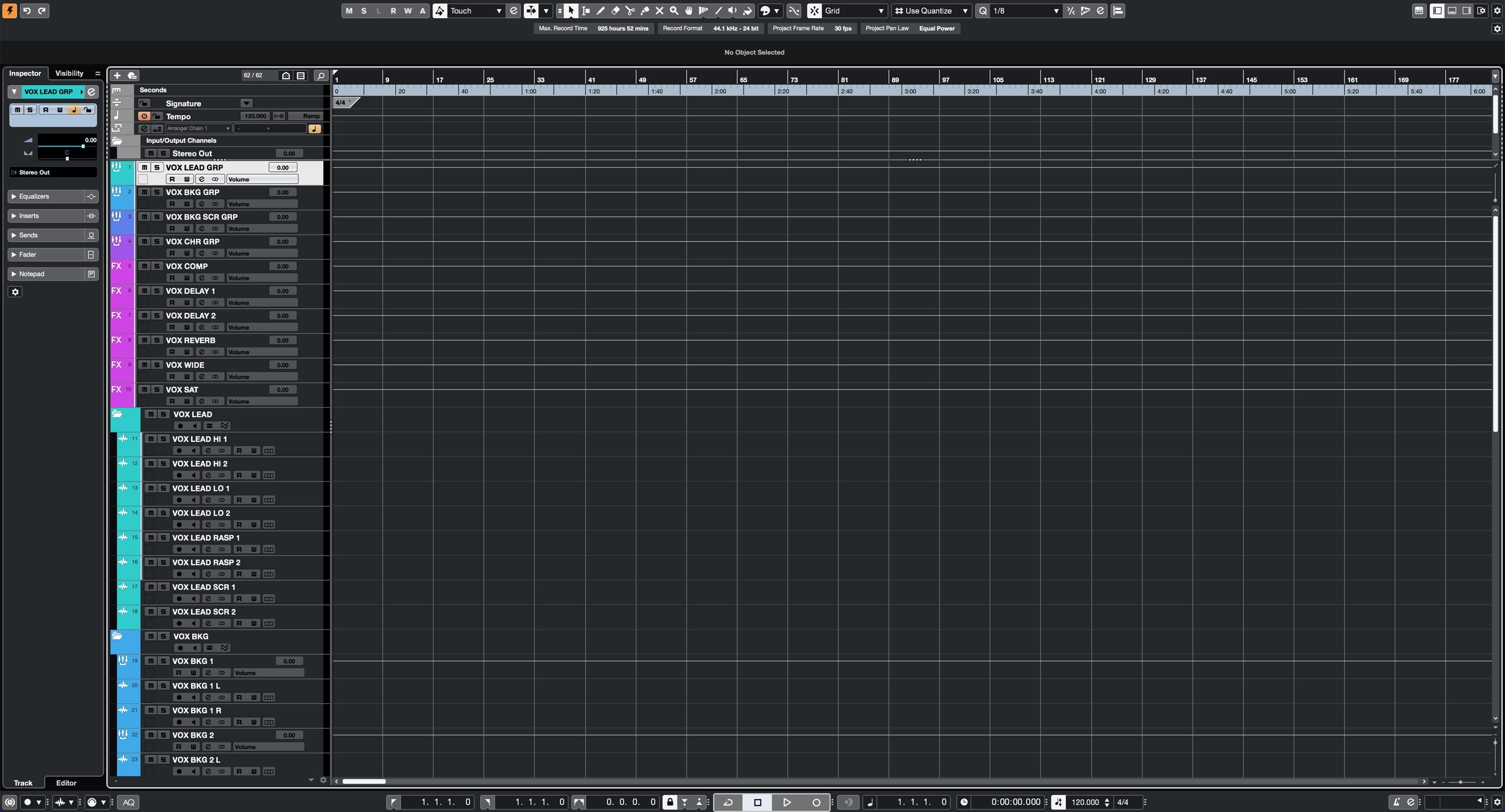 Cubase Recording Templates: Complete Pack - Etsy