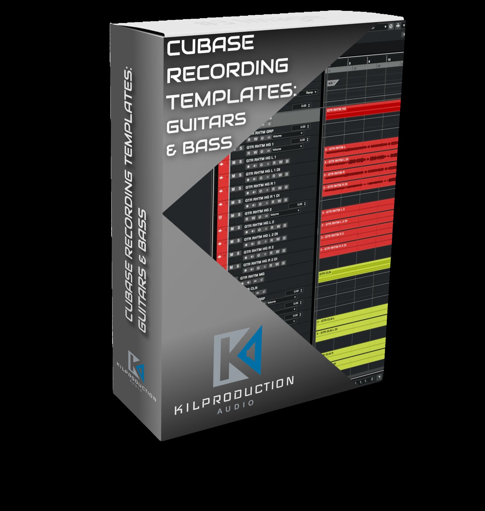 Cubase Recording Templates: Guitars & Bass - Etsy