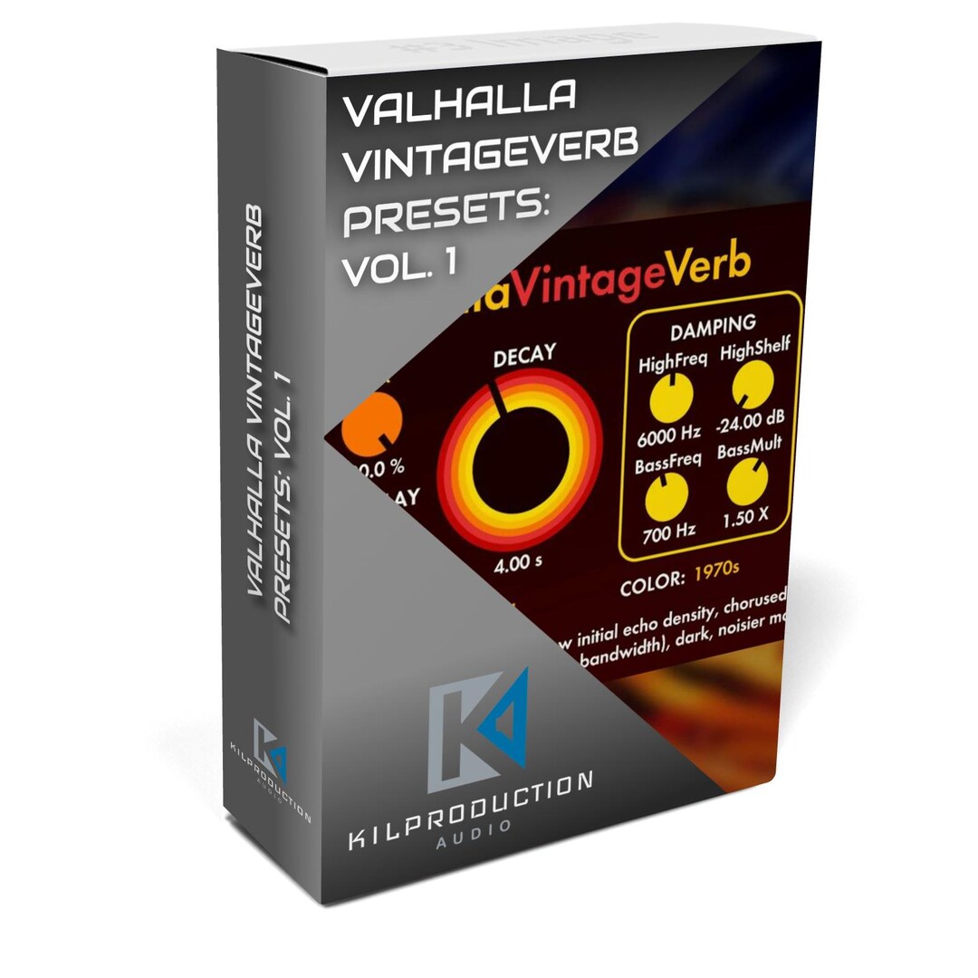 Valhalla Vintageverb Presets (vol. 1) - Etsy