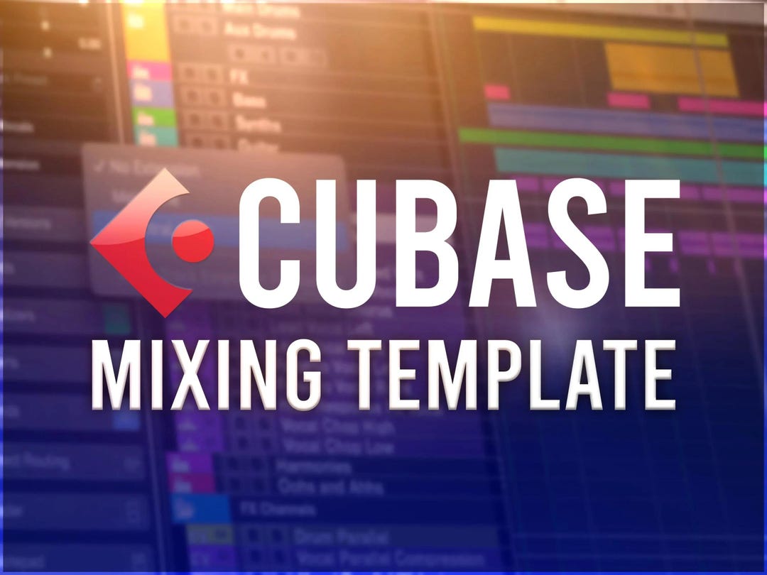 Cubase 13 Mixing Template - Etsy