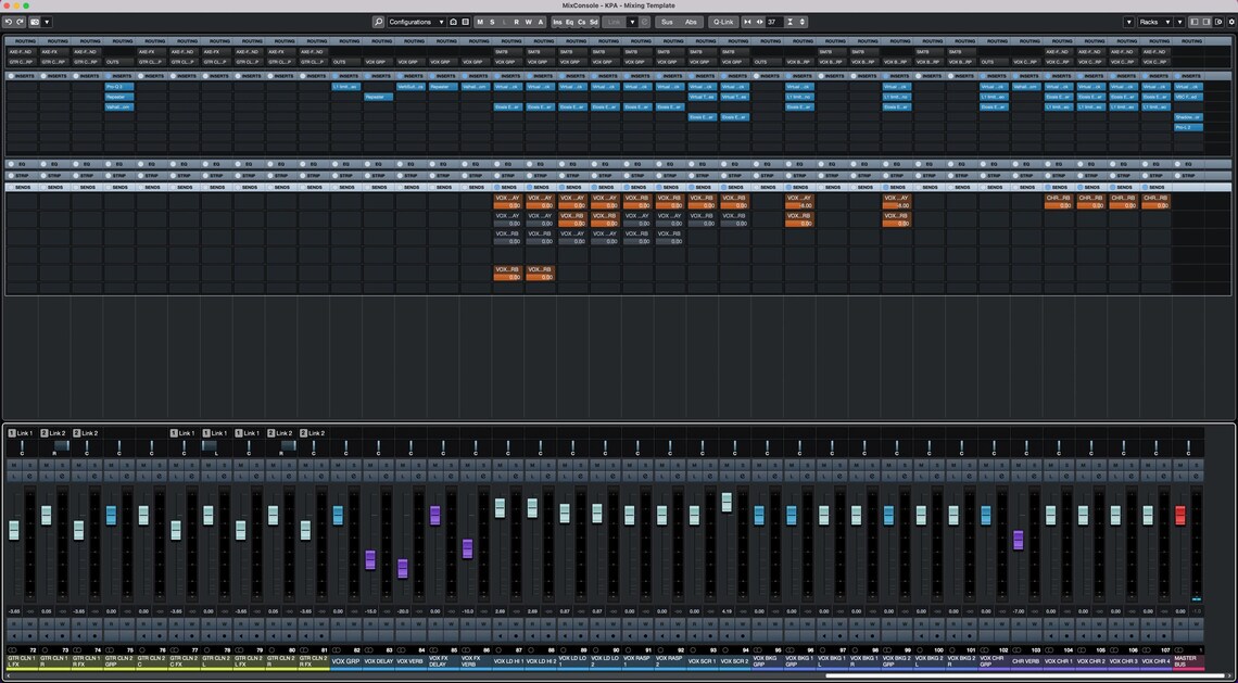 Cubase Mixing Templates: Heavy - Etsy