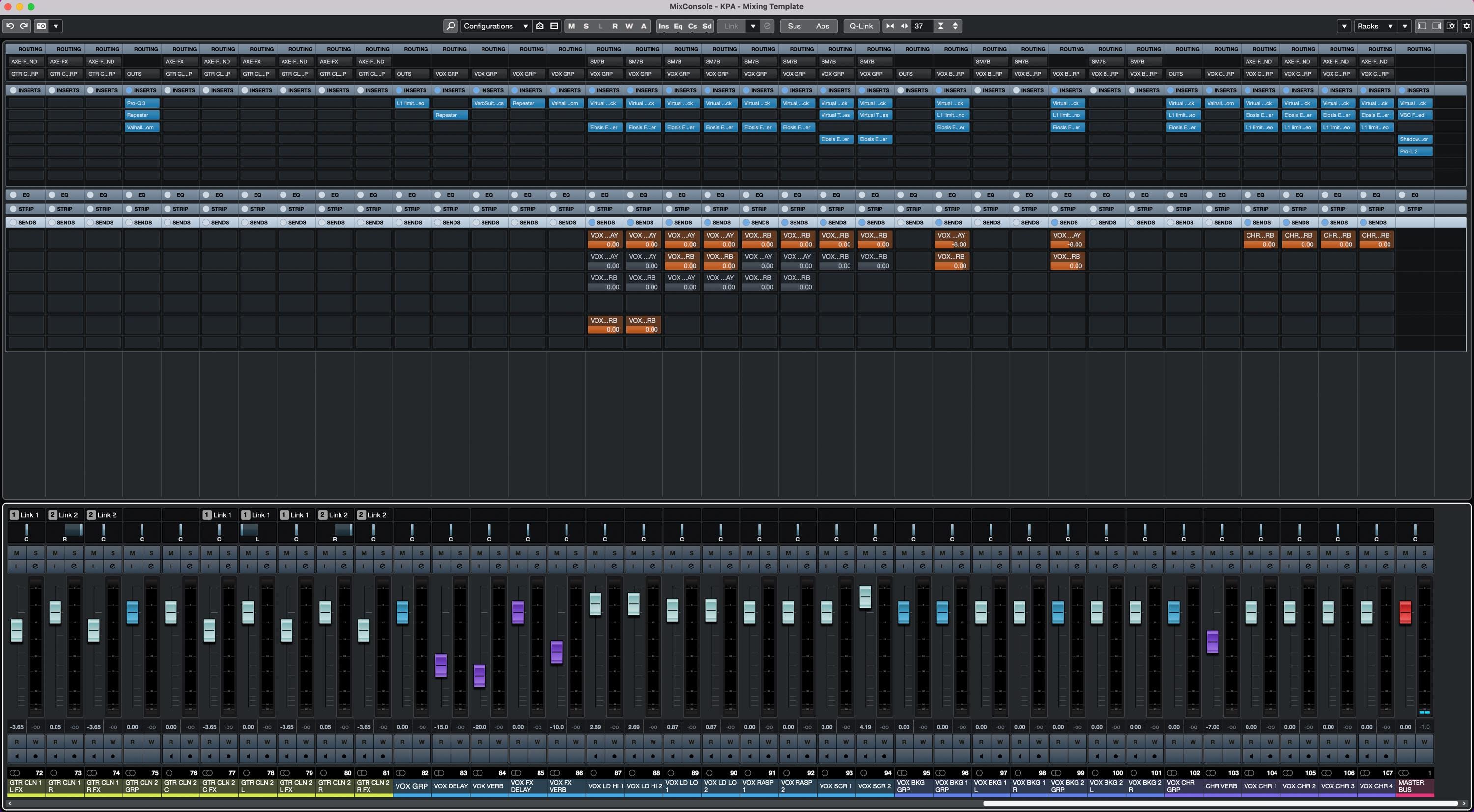 Cubase Mixing Templates: Heavy - Etsy
